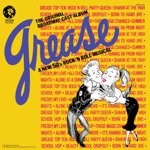 CD GREASE - Original Broadway Cast 1972 --> Musical, Playback ...