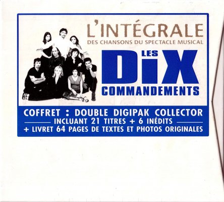 CD LES DIX COMMANDEMENTS - L'intégrale - Original Paris Cast 2000 ...