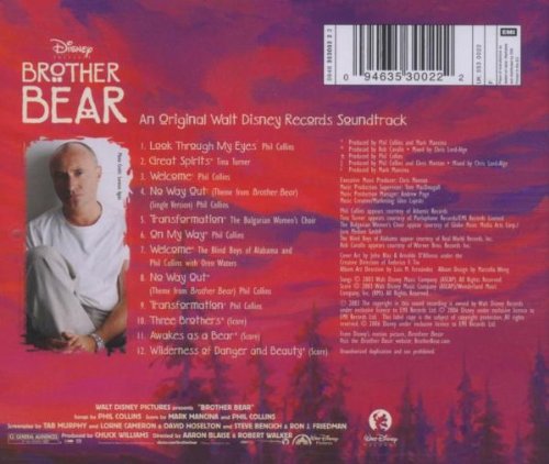 CD BROTHER BEAR - Original Filmsoundtrack 2003 --> Musical CDs, DVDs ...