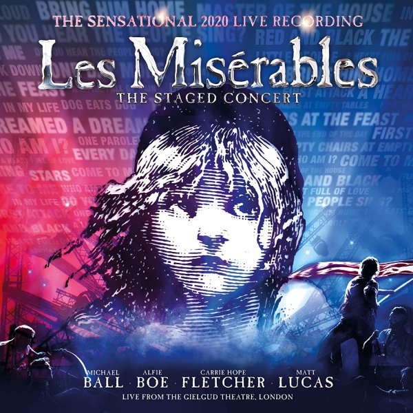 CD LES MISERABLES - The Staged Concert - London 2019 (2-CD) -->