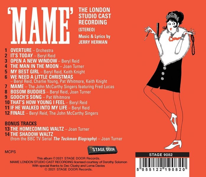 CD MAME - UK Studio Cast 1969 --> Musical CDs, DVDs @ SoundOfMusic-Shop