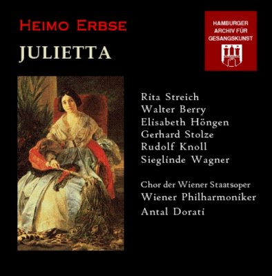 CD JULIETTA - Original Vienna Cast 1960 --> Musical CDs, DVDs ...