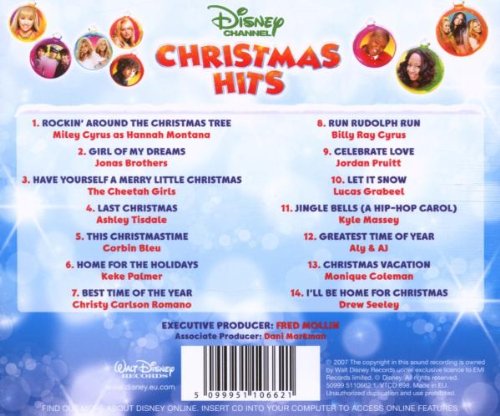 CD Disney Channel - Christmas Hits --> Musical CDs, DVDs @ SoundOfMusic ...