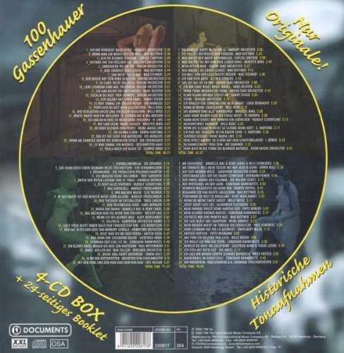 CD 100 Gassenhauer - 4-CD-Box (Digitally Remastered) --> Musical ...