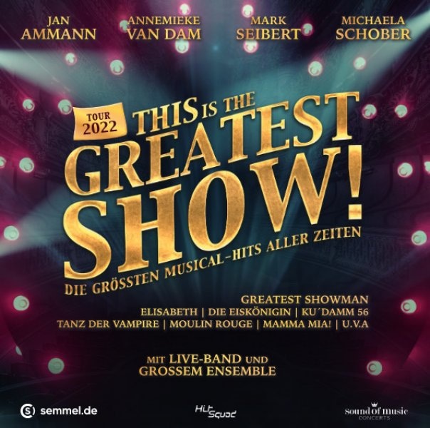CD THIS IS THE GREATEST SHOW - Original Tour Cast 2022 (2 CD ...