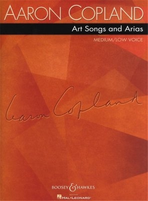 Sheet Music Aaron Copland - Art Songs and Arias (Low/Medium Voice ...