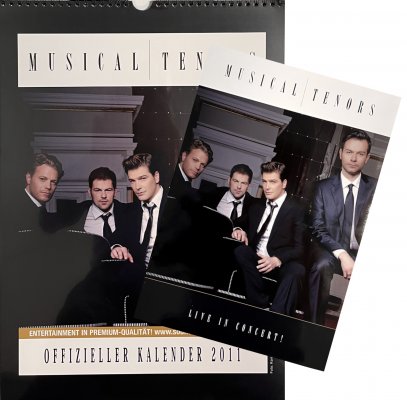 Fan-Set Kalender + Programmheft MUSICAL TENORS 2011 (Limited Edition ...
