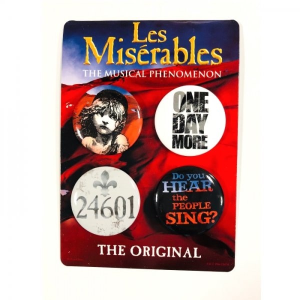 Button LES MISERABLES --> Musical, Playback, Playbacks, DVD, Karaoke ...