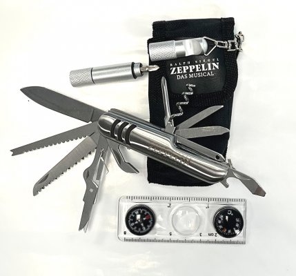 Pocket Knife ZEPPELIN - Das Musical (Multi Tool) --> Musical CDs, DVDs ...