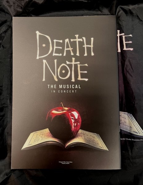 Programmheft DEATH NOTE - The Musical --> Musical, Playback, Playbacks ...