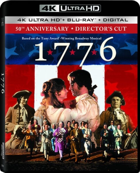 Blu-ray Disc 1776 - 50th Anniversary Edition (4K Ultra HD + Bluray ...