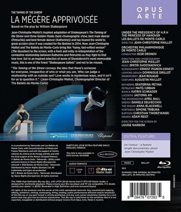 Blu-ray Disc LA MEGERE APPRIVOISEE (The Taming of The Shrew) - Les ...