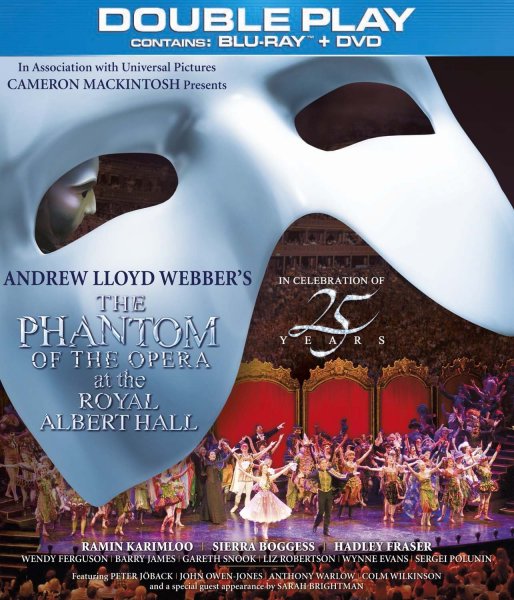 Blu-ray Disc The Phantom Of The Opera - 25th Anniversary Concert at the ...