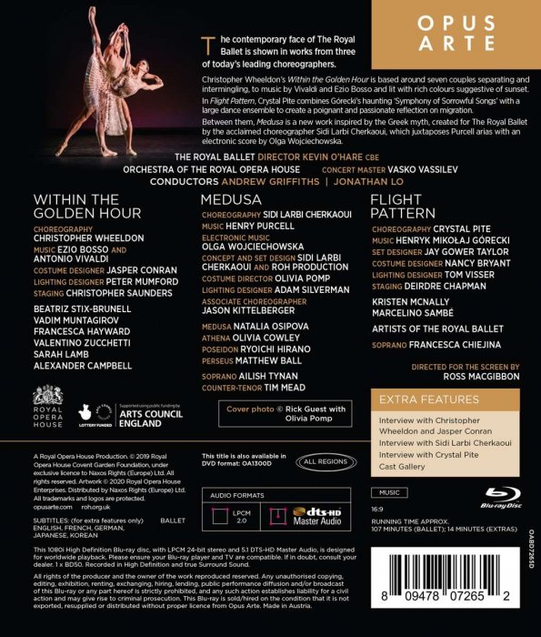 Blu-ray Disc WITHIN THE GOLDEN HOUR / MEDUSA / FLIGHT PATTERN (Royal ...