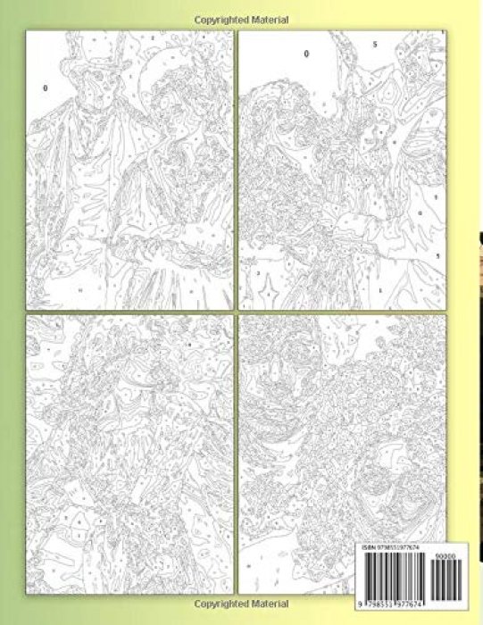 Book LES MISÉRABLES - Coloring Book --> Musical CDs, DVDs ...