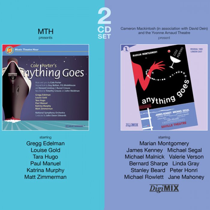 CD ANYTHING GOES - UK Studio Cast 1995 & London Revival Cast 1969 ...