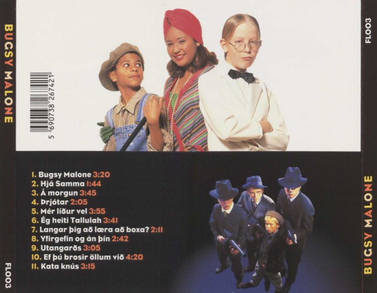 CD BUGSY MALONE - Original Iceland Cast 1997 (SECOND HAND) --> Musical ...