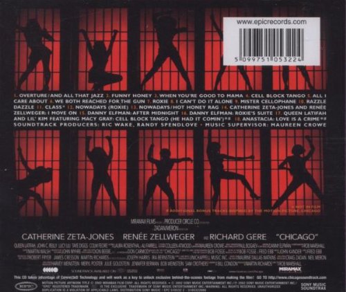 CD CHICAGO - Original Filmsoundtrack 2002 --> Musical CDs, DVDs ...