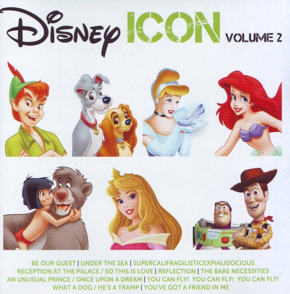 CD Disney Icon Volume 2 --> Musical, Playback, Playbacks, DVD, Karaoke ...