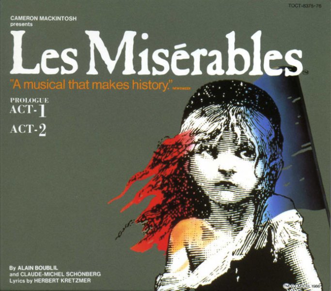 CD LES MISERABLES - Original Japan Cast 1994 --> Musical CDs, DVDs ...