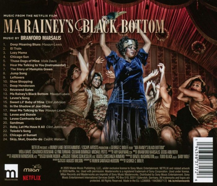 CD MA RAINEY'S BLACK BOTTOM - Original Filmsoundtrack 2020 --> Musical ...
