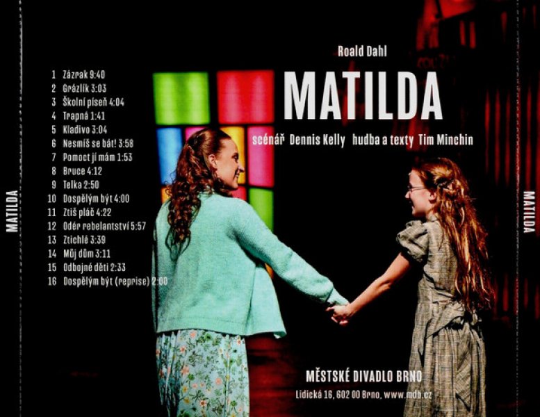 CD MATILDA - Original Tschechien Cast 2023 --> Musical, Playback ...