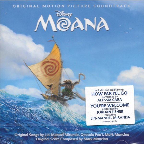 CD MOANA - Original Film Soundtrack 2016 --> Musical CDs, DVDs ...