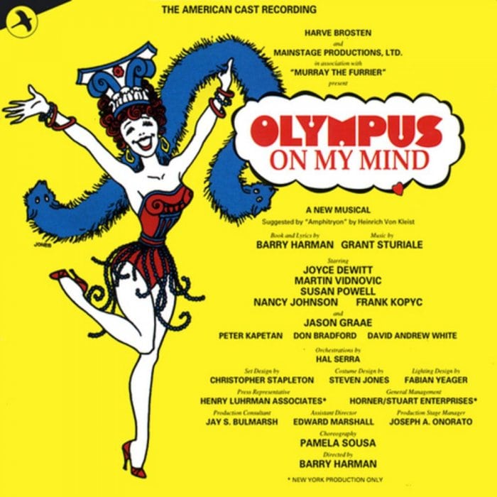 CD OLYMPUS ON MY MIND - Original US Cast 1986 --> Musical, Playback ...