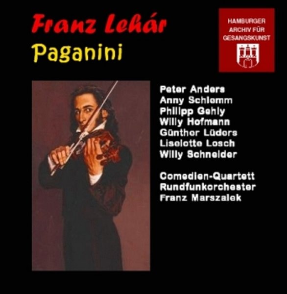 CD PAGANINI - Radio Cast Cologne 1952 --> Musical CDs, DVDs ...