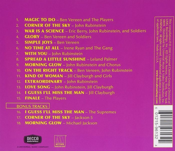 CD PIPPIN - Original Broadway Cast 1972 (+ Bonustracks) --> Musical CDs ...