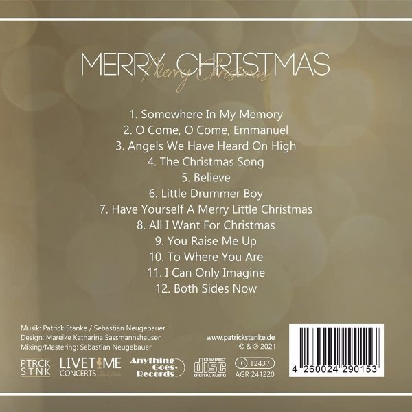 CD Patrick Stanke - Merry Christmas --> Musical CDs, DVDs ...