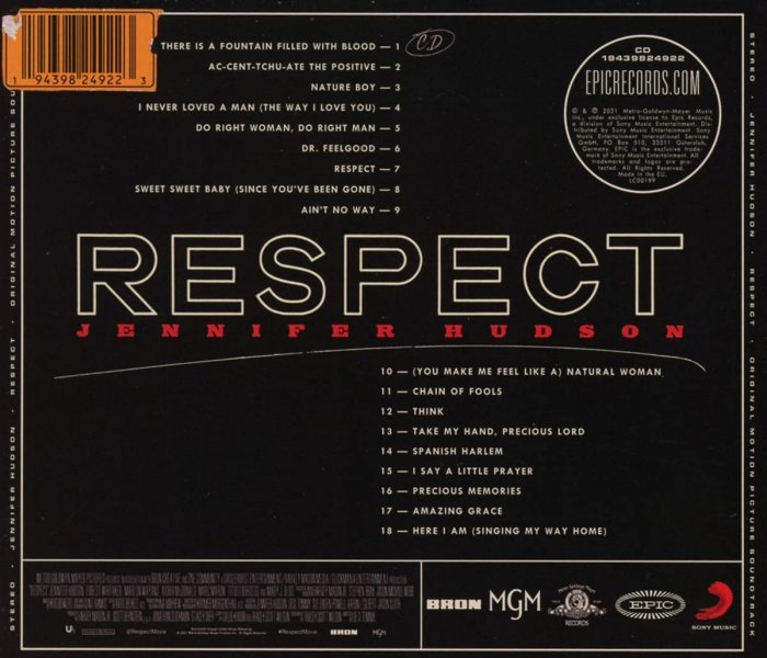 CD RESPECT - Original Film Soundtrack 2021 --> Musical CDs, DVDs ...