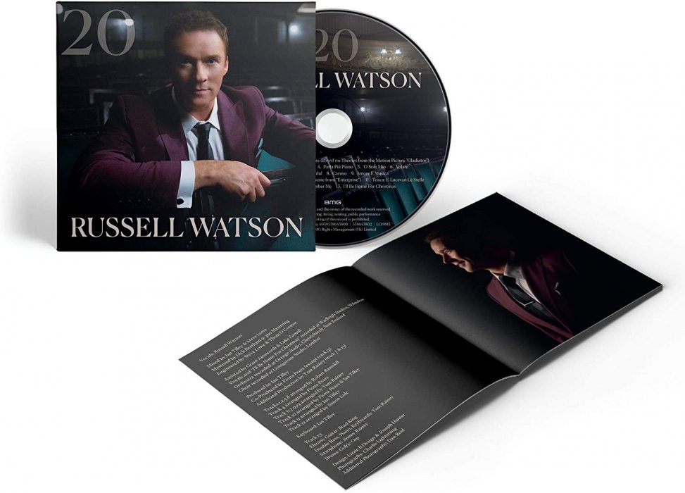 CD Russell Watson - 20 --> Musical CDs, DVDs @ SoundOfMusic-Shop