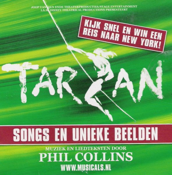CD TARZAN - Original Niederlande Cast 2007 - Promo-CD --> Musical ...