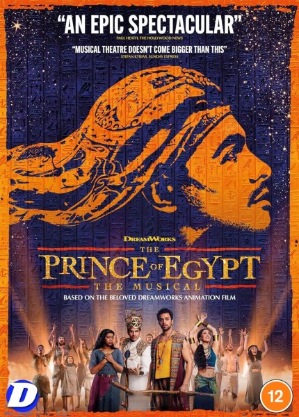DVD THE PRINCE OF EGYPT - Original London Cast (RC 2) --> Musical, Playback, Playbacks, DVD ...
