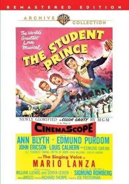 DVD THE STUDENT PRINCE (Alle Regionen) --> Musical, Playback, Playbacks ...