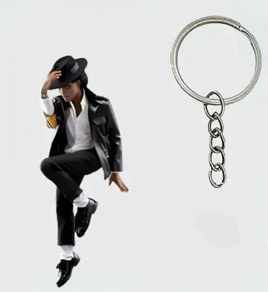 Keychain MJ - Michael Jackson --> Musical CDs, DVDs @ SoundOfMusic-Shop