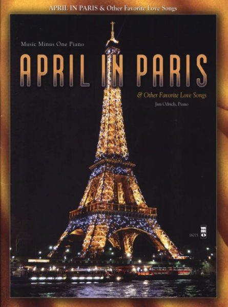 Noten + Playback-CD APRIL IN PARIS & Other Favorite Love Songs (Piano ...