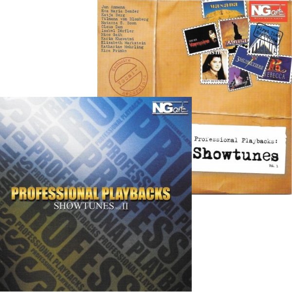 Playback-CD Professional Playbacks: Showtunes Vol. 1 & 2 --> Musical ...