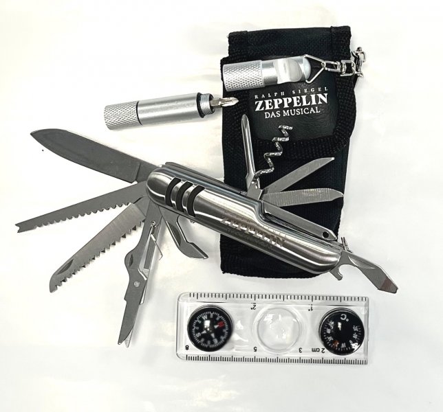 Pocket Knife ZEPPELIN - Das Musical (Multi Tool) -->