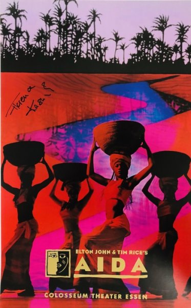 Poster AIDA - Germany Cast (signed) --> Musical CDs, DVDs ...