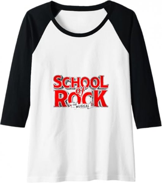 Raglan SCHOOL OF ROCK (Women, in 2 colors) --> Musical CDs, DVDs ...