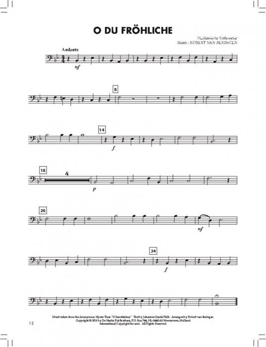 Sheet Music + Download-Playbacks Best of Bläserklasse (Trombone ...