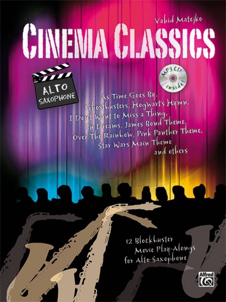 Sheet Music + Playback-CD CINEMA CLASSICS FOR ALTO SAXOPHONE (Alt ...