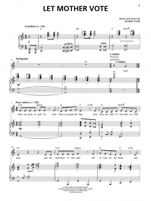 Sheet Music SUFFS - Vocal Selections --> Musical CDs, DVDs ...