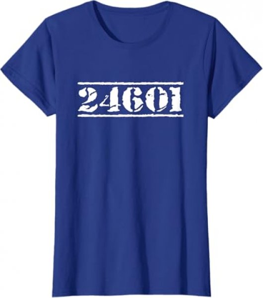 T-shirt LES MISERABLES - 24601 (Damen, in 18 Farben) --> Musical ...