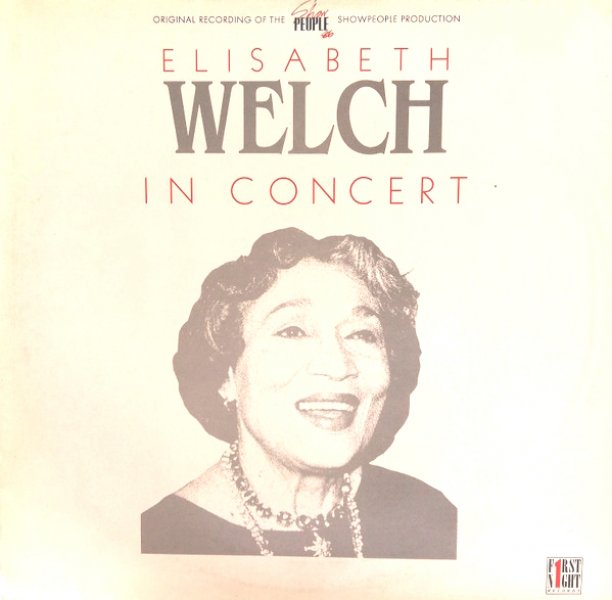 Vinyl - LP Elisabeth Welch - In Concert --> Musical CDs, DVDs ...